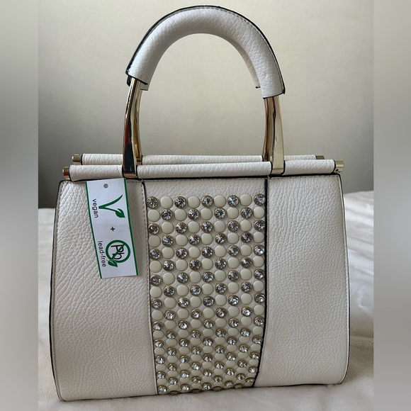 Alyssa | Bags | Brand New Alyssa Bag White Vegan Leather | Poshmark